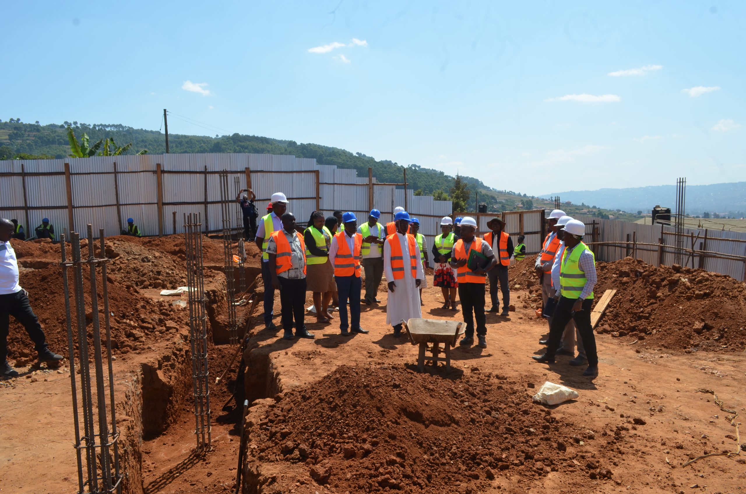 Kabale District Leaders launch the construction of different projects ...